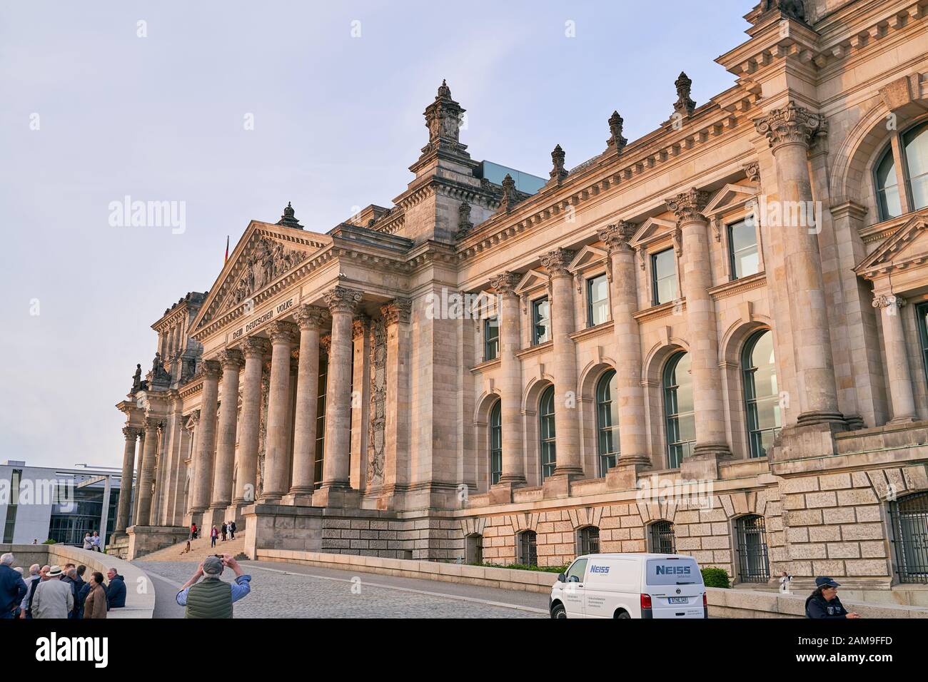 Reichstag building, seat of the German Parliament Stock Photo - Alamy