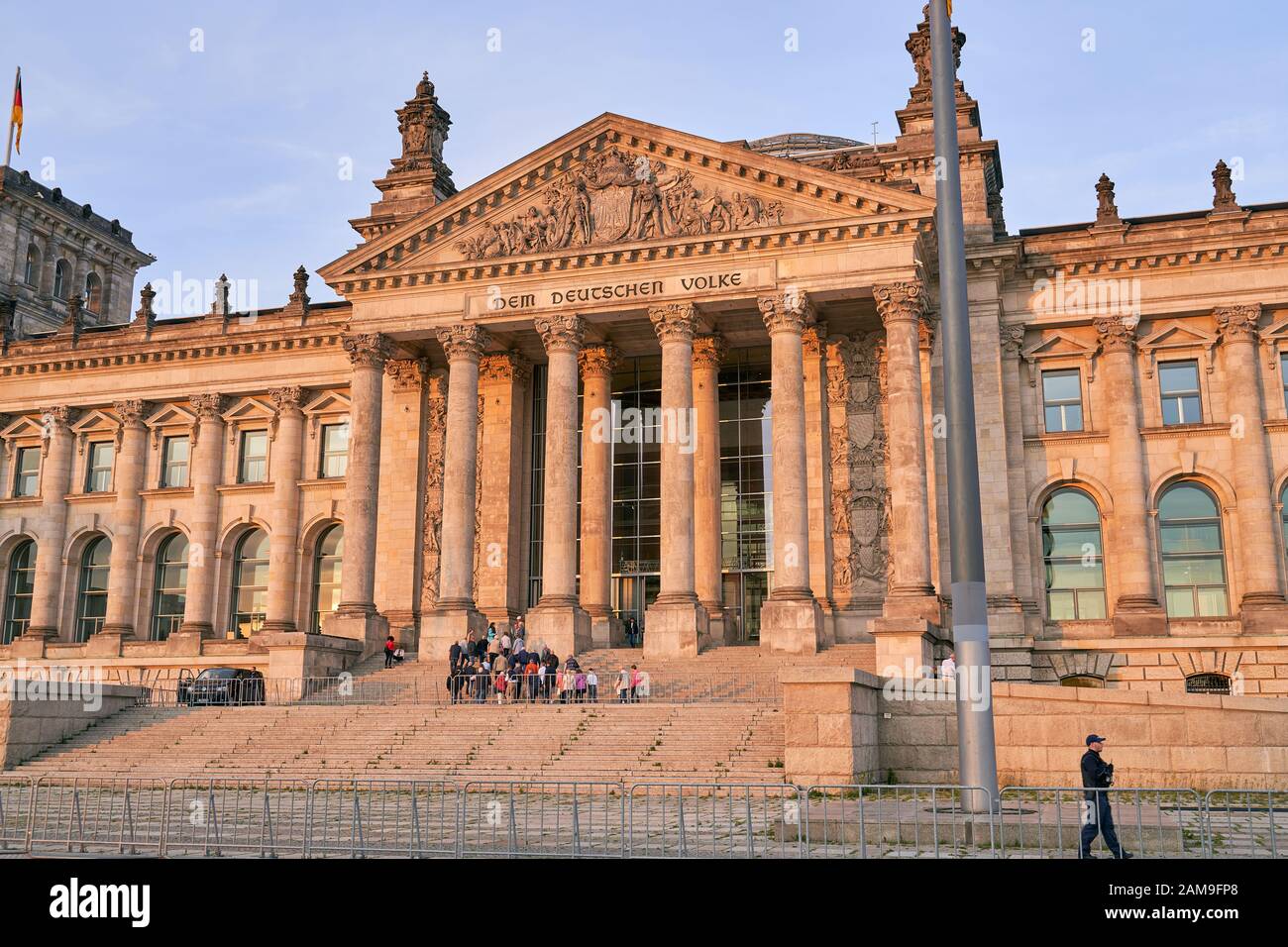 Reichstag building, seat of the German Parliament Stock Photo - Alamy
