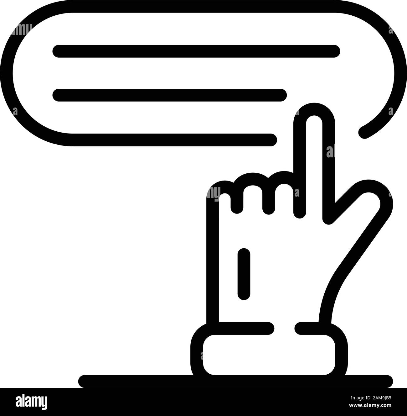 Commission icon line icon Black and White Stock Photos & Images - Alamy