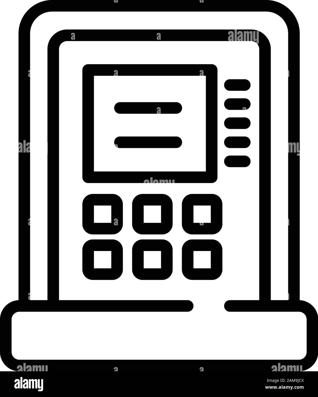 Insert credit card into an atm machine cash bank teller Cut Out Stock ...