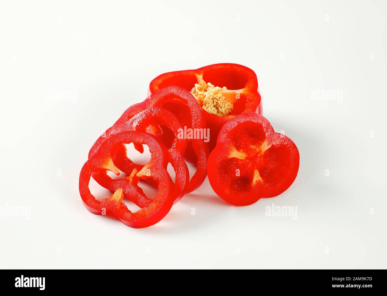 Capsicum slices hi-res stock photography and images - Alamy