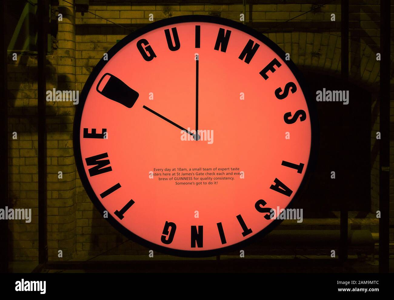 Guinness clock hi-res stock photography and images - Alamy
