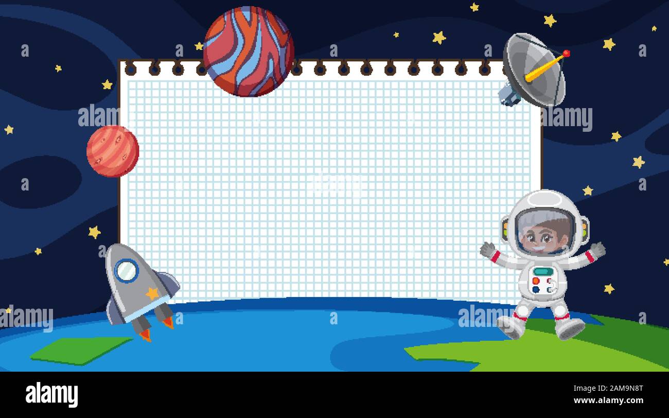 Border template with space in background illustration Stock Vector ...