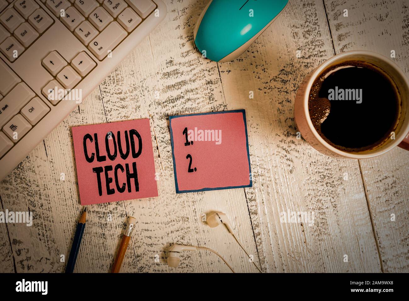 Word writing text Cloud Tech. Business photo showcasing storing and accessing data and programs ...