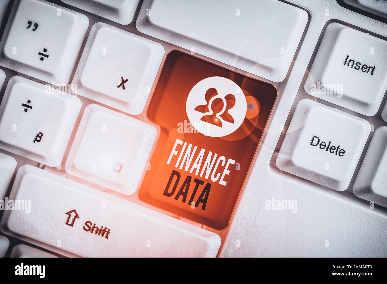 Handwriting text writing Finance Data. Conceptual photo formal records ...