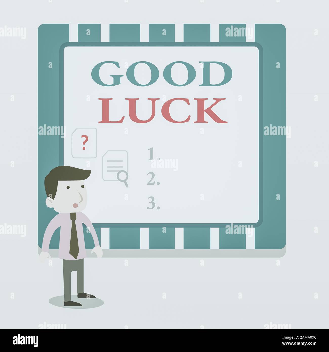 Word writing text Good Luck. Business photo showcasing A positive ...