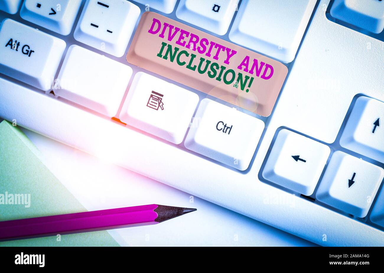 Text sign showing Diversity And Inclusion. Business photo showcasing ...
