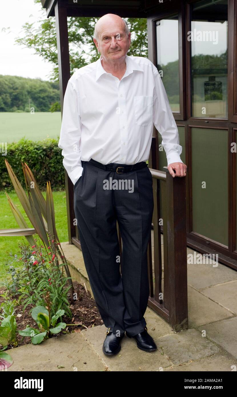 Thunderbirds creator Gerry Anderson at his home in Nuffield near Henley ...