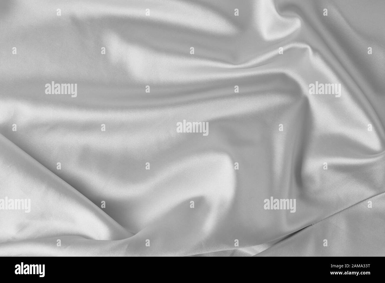 Gray silk background with folds. Abstract texture of rippled satin ...
