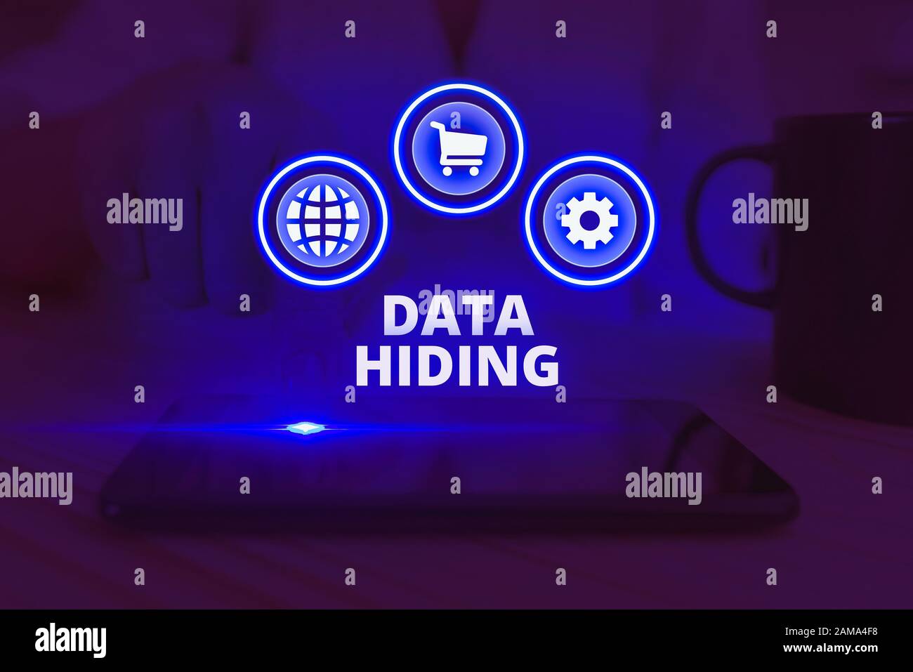 Word Writing Text Data Hiding Business Photo Showcasing Secretly Embedding Data In Graphics 8653