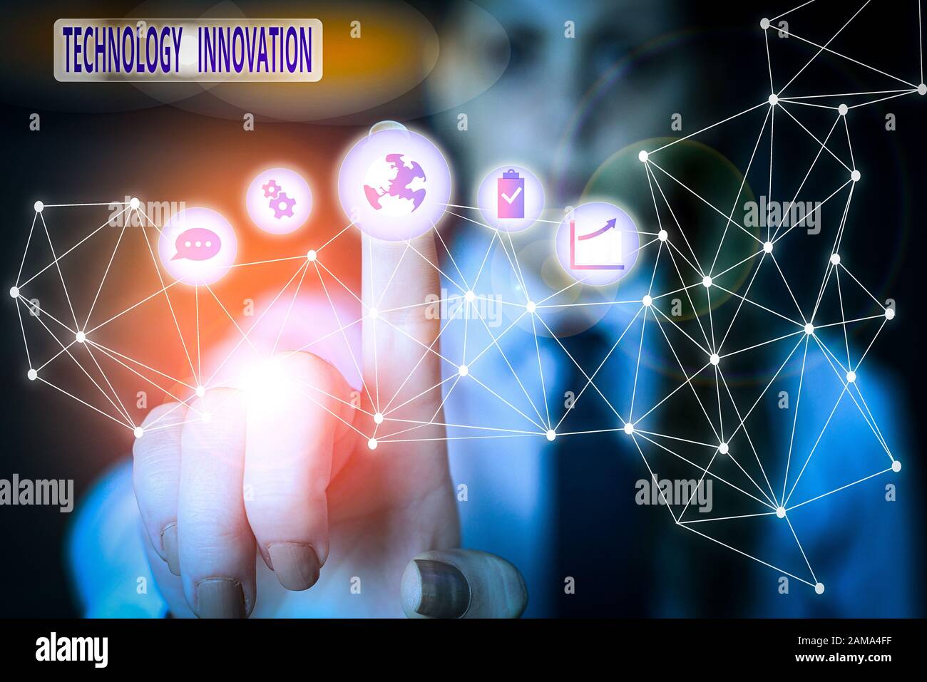 Word writing text Technology Innovation. Business photo showcasing ...
