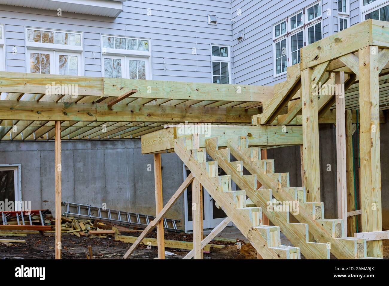 Deck Construction How Long Does It Take To Build A Deck: Process