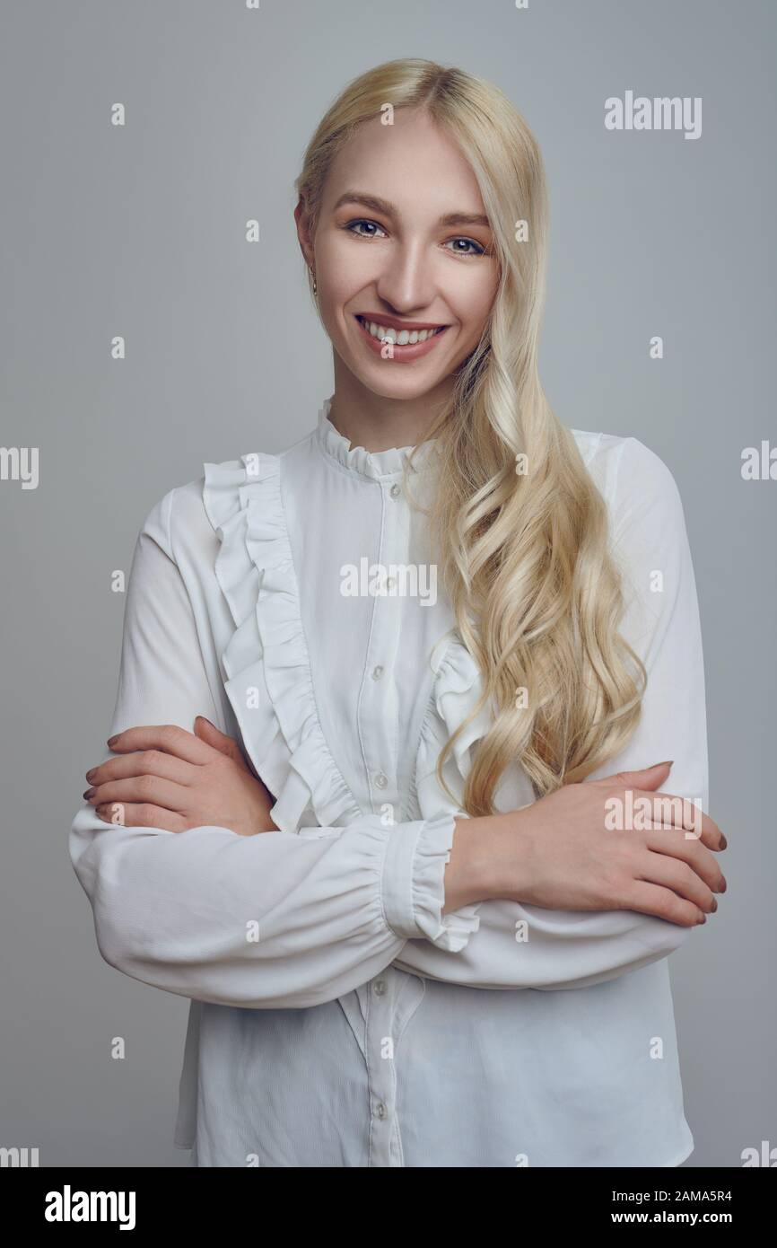 Confident smirk hi-res stock photography and images - Alamy