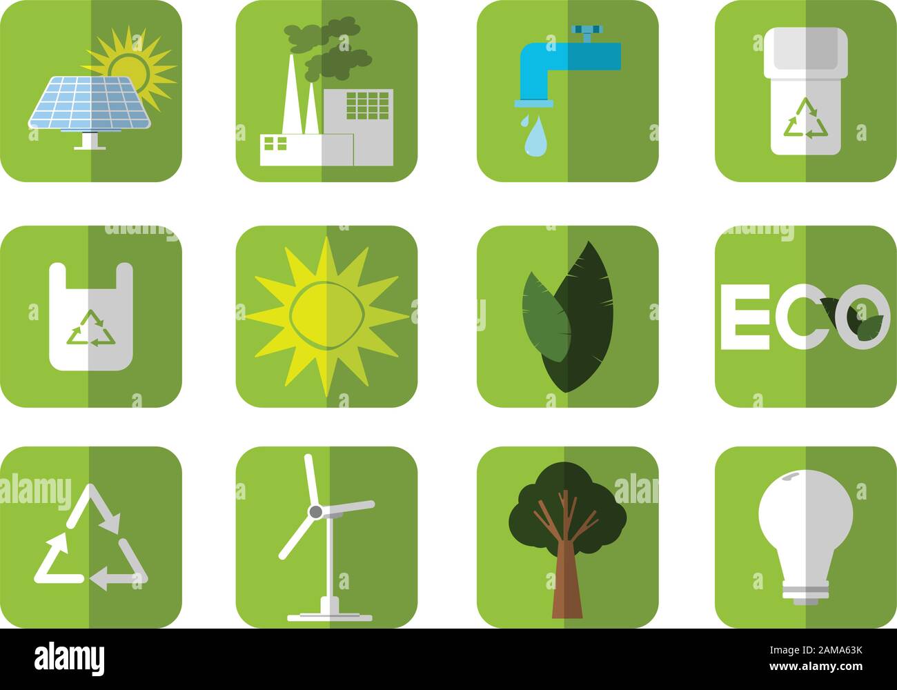 Eco world icon background Stock Vector Image & Art - Alamy
