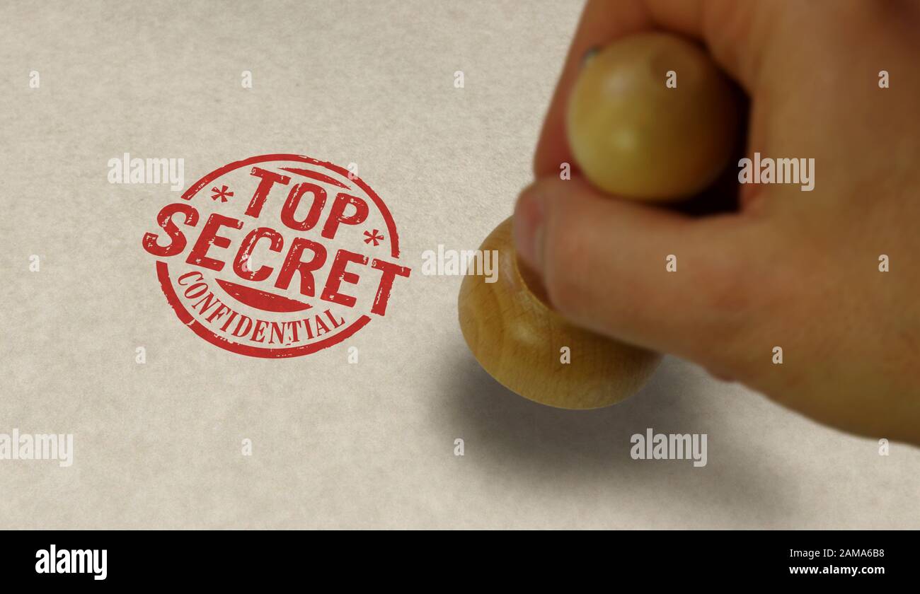 Confidential stamp hi-res stock photography and images - Alamy