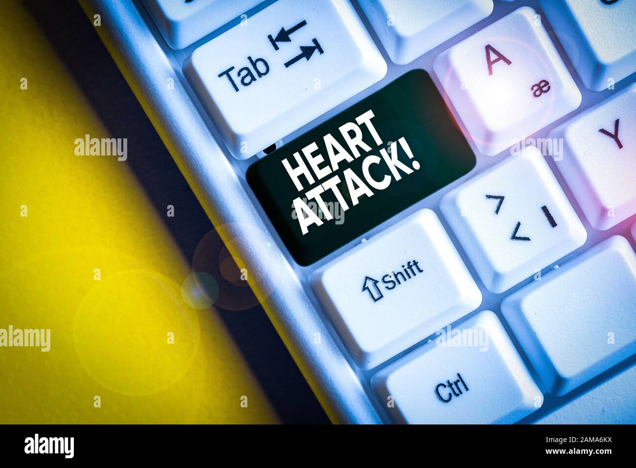 Conceptual hand writing showing Heart Attack. Concept meaning sudden ...