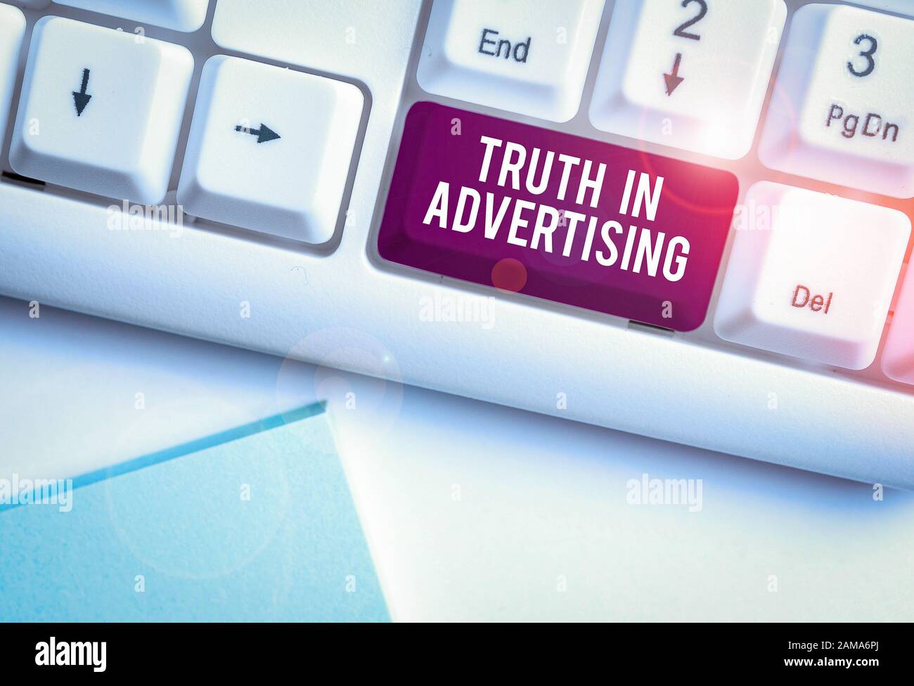 Text sign showing Truth In Advertising. Business photo text Practice ...