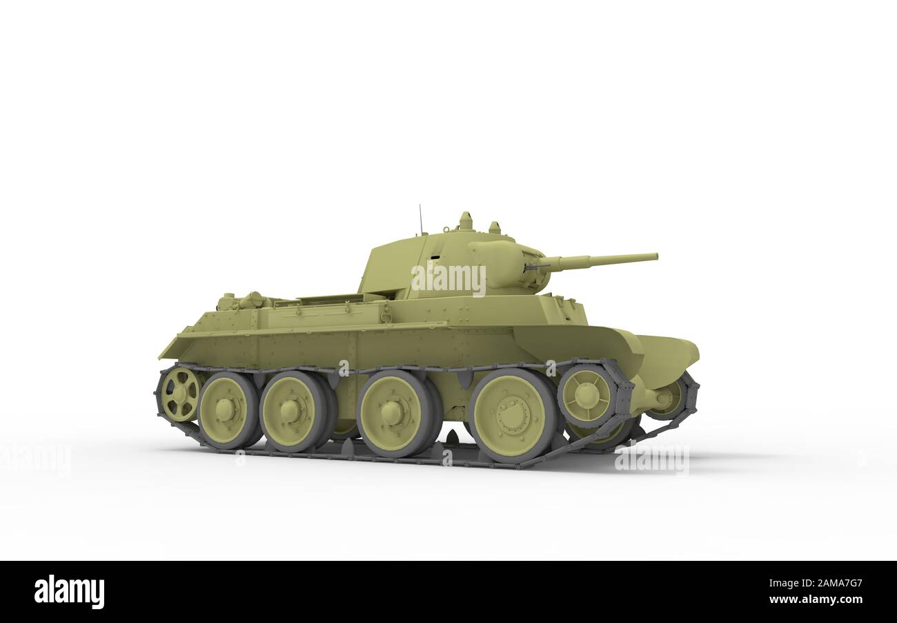 3d rendering of a tank isolated in white studio background Stock Photo ...