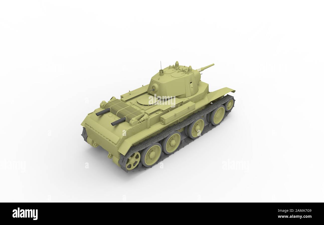 3d rendering of a tank isolated in white studio background Stock Photo ...