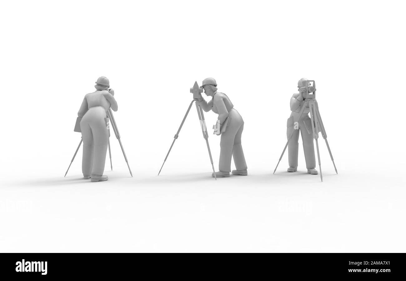 Transit theodolite Black and White Stock Photos & Images - Alamy