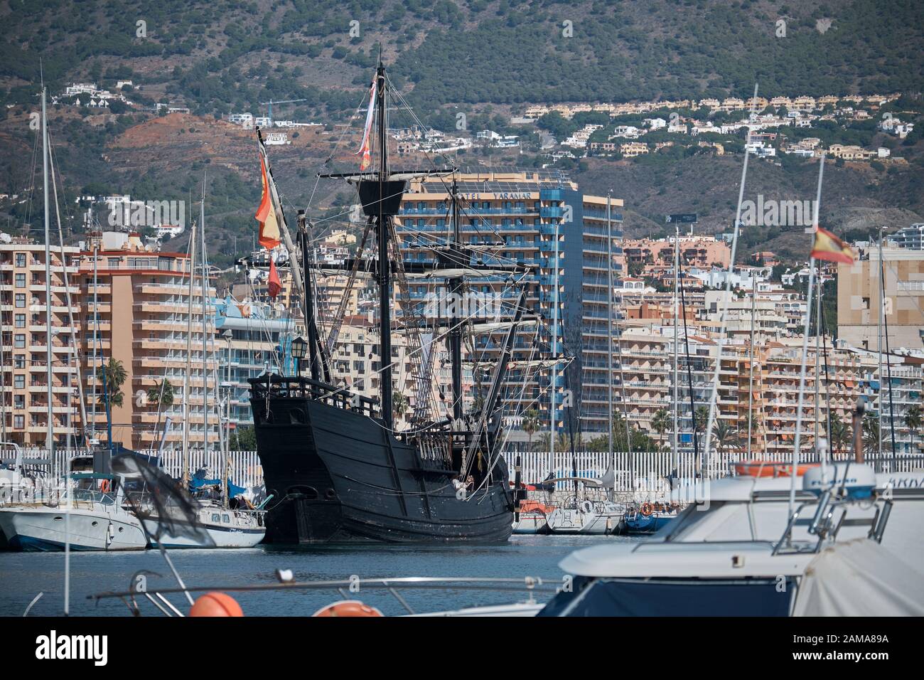 Victoria ship replica hi-res stock photography and images - Alamy