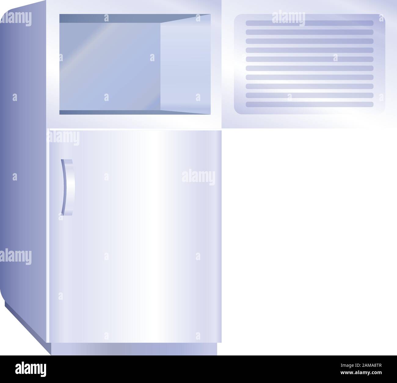 Frost freezer icon. Cartoon of frost freezer vector icon for web design ...