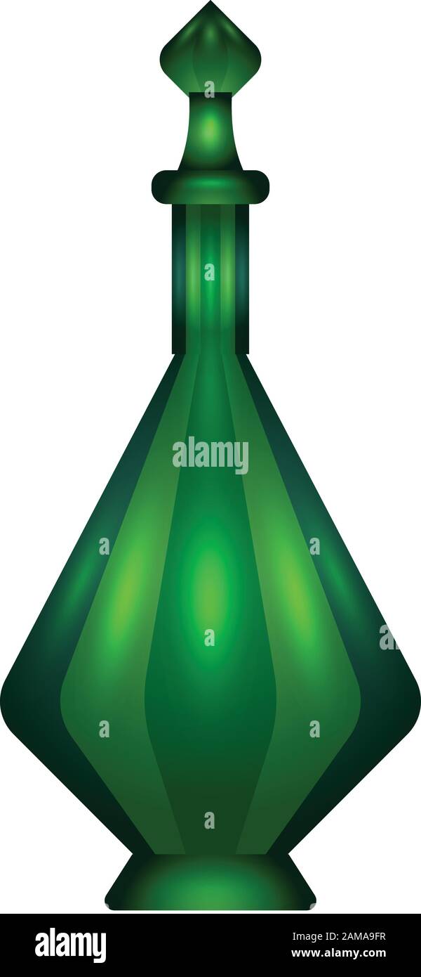 Elixir bottle icon. Cartoon of elixir bottle vector icon for web design ...