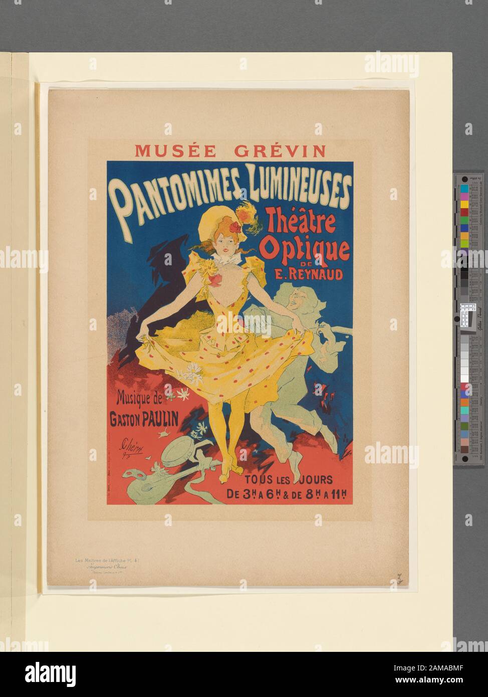 Musée Grévin, pantomimes lumineuses, Théâtre Optique de E Reynaud ...