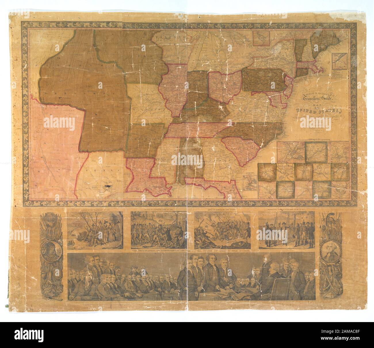 Pittsburg map hi-res stock photography and images - Alamy