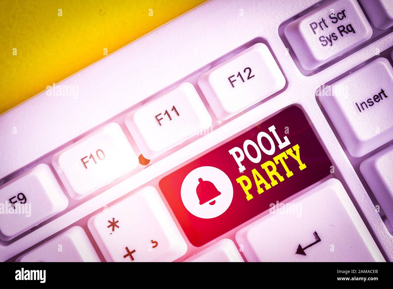 Handwriting text Pool Party. Conceptual photo celebration that includes ...