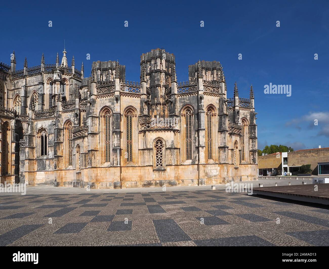 Monastery of Batalha with a famous church and exhibition in the Centro ...