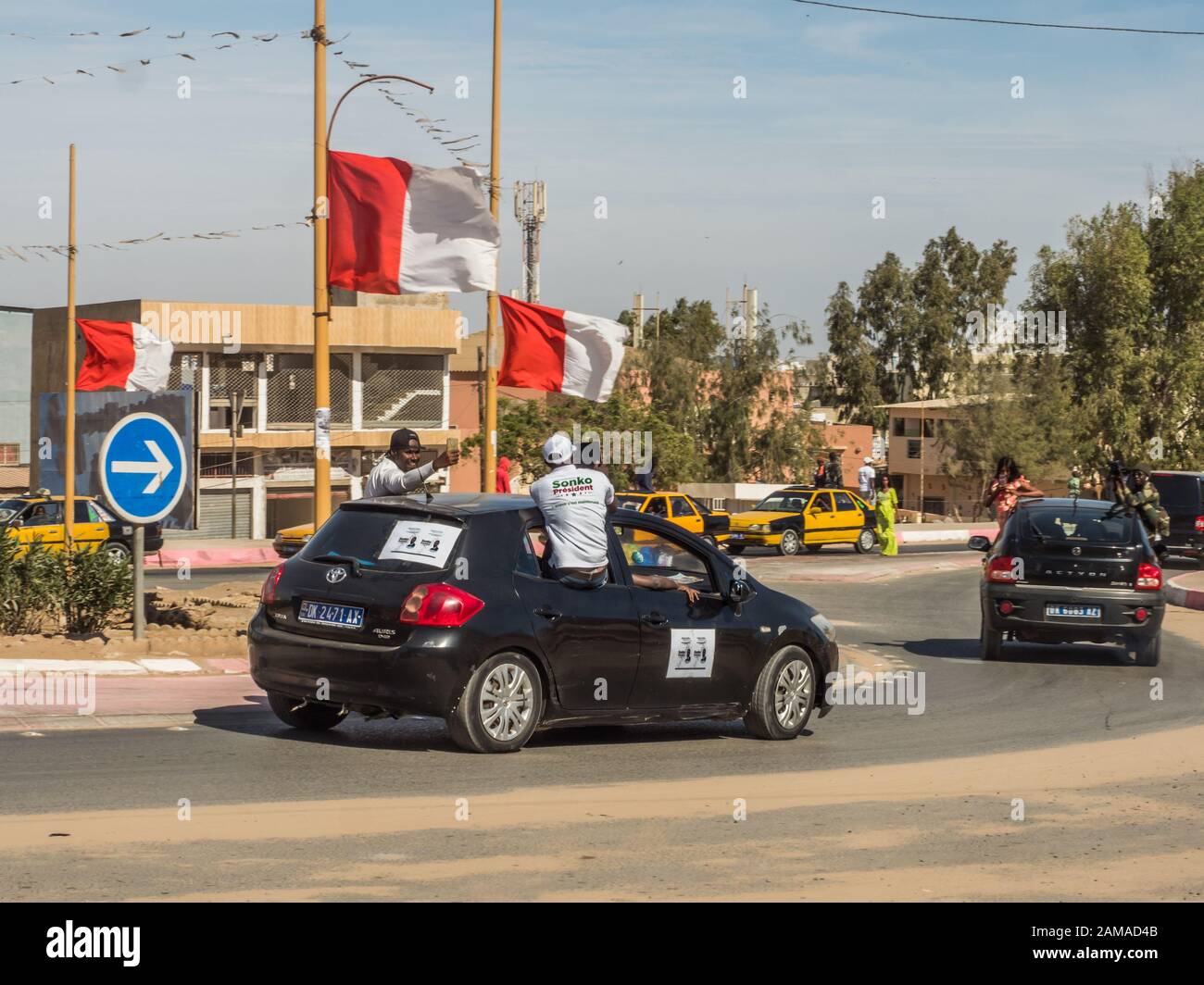 Traffic dakar senegal hi-res stock photography and images - Alamy