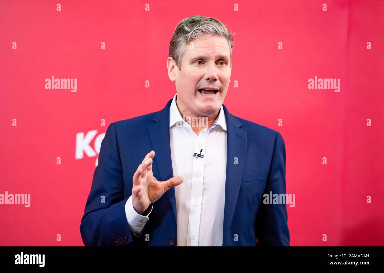 Labour MP Sir Keir Starmer launches his Labour leadership campaign in ...