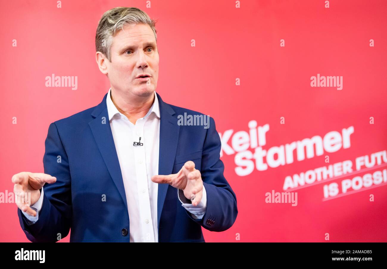 Labour MP Sir Keir Starmer launches his Labour leadership campaign in ...