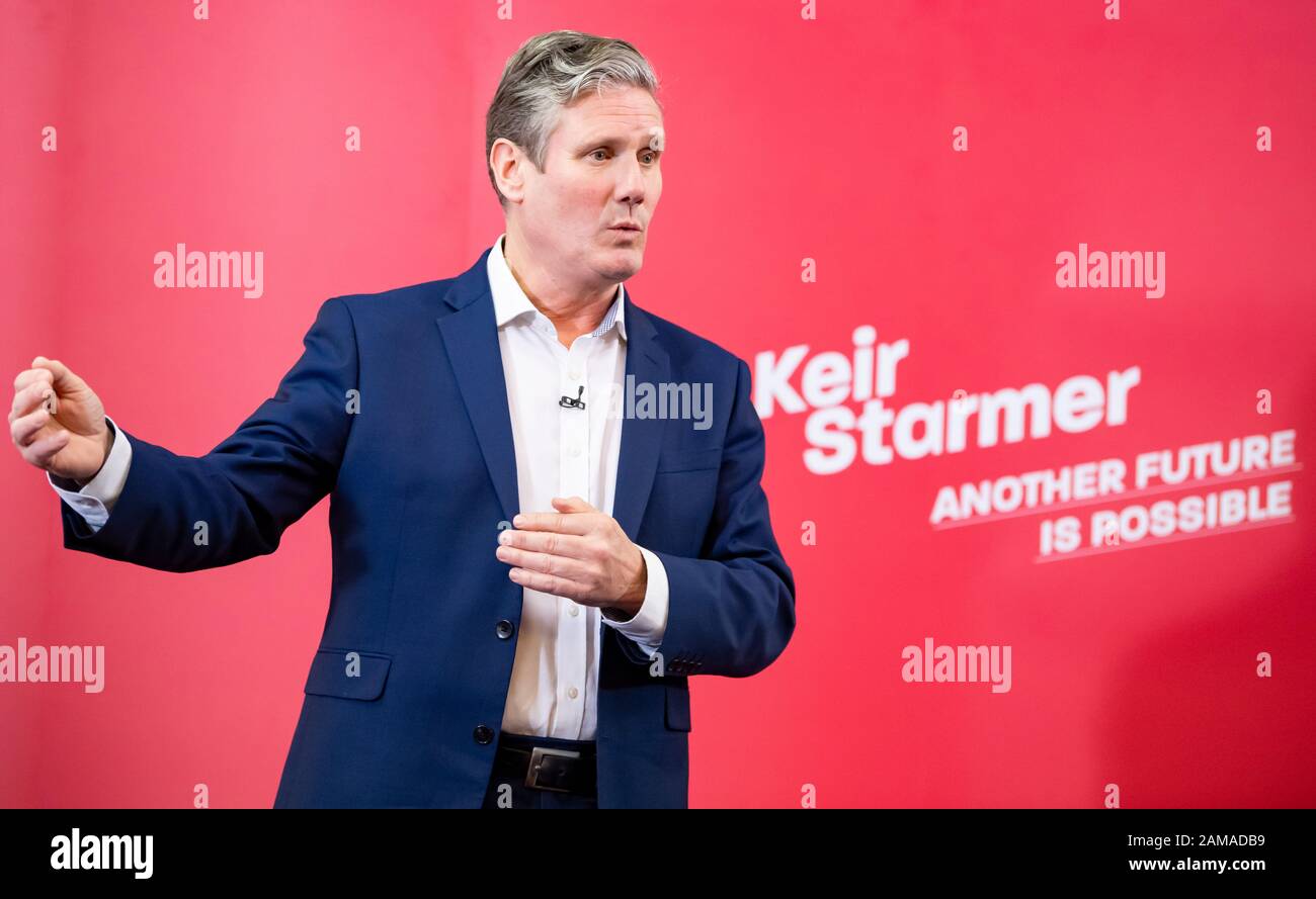 Labour MP Sir Keir Starmer launches his Labour leadership campaign in ...