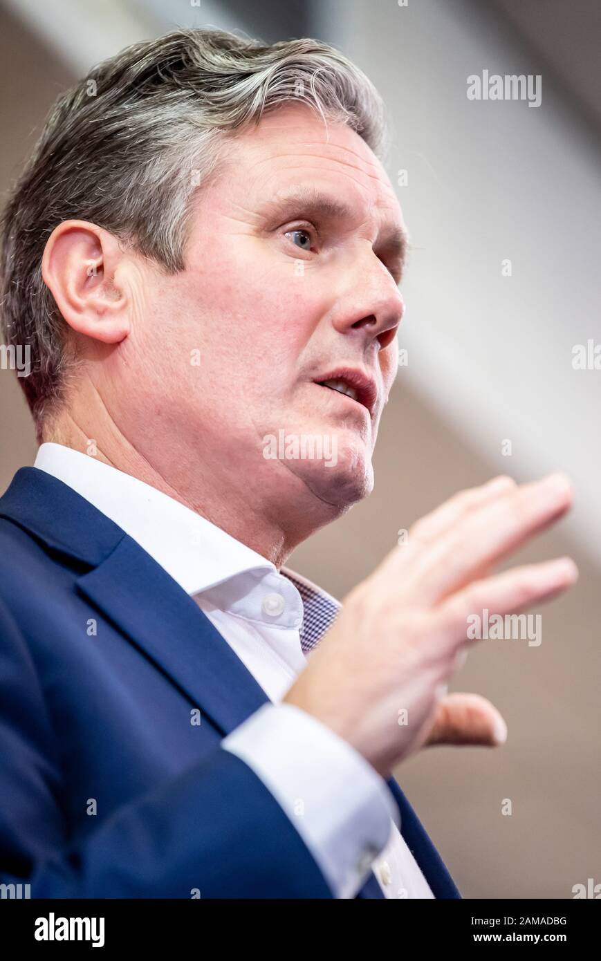 Labour MP Sir Keir Starmer launches his Labour leadership campaign in ...