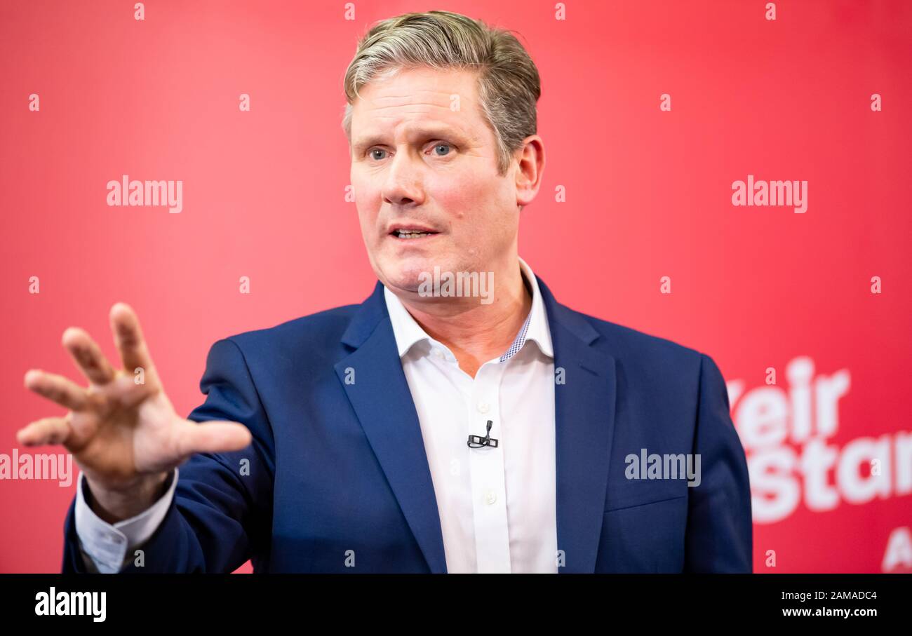 Labour MP Sir Keir Starmer launches his Labour leadership campaign in ...
