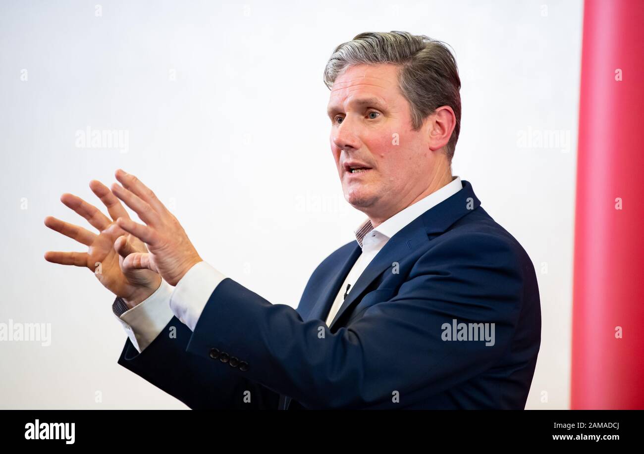 Labour MP Sir Keir Starmer launches his Labour leadership campaign in ...