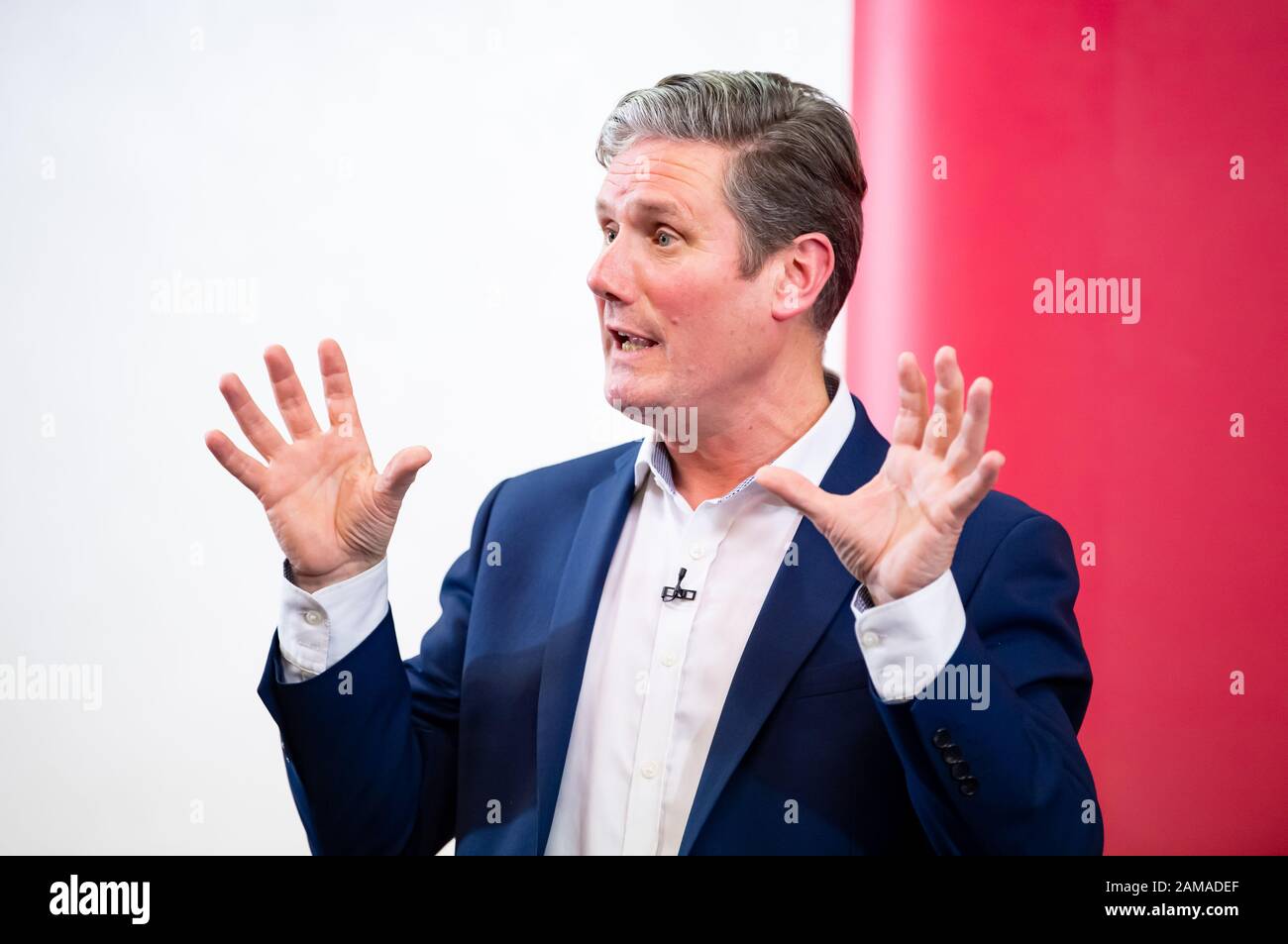Labour MP Sir Keir Starmer launches his Labour leadership campaign in ...