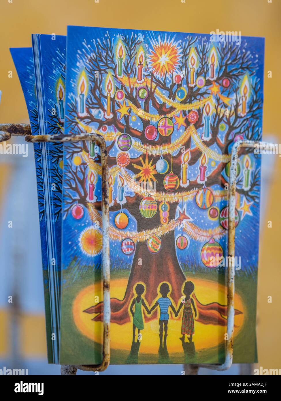 Goree, Senegal - February 2, 2019: Typical souvenir, on island of Goree ...