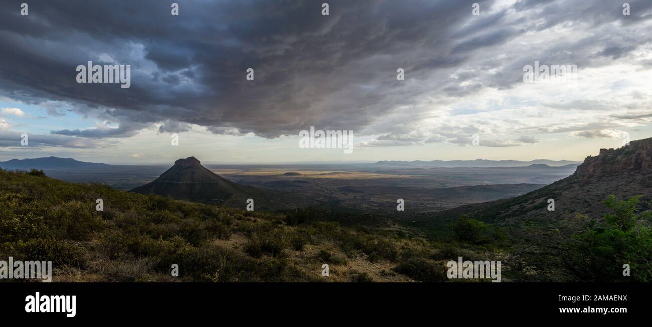 Valley of desolation panorama Stock Photo - Alamy