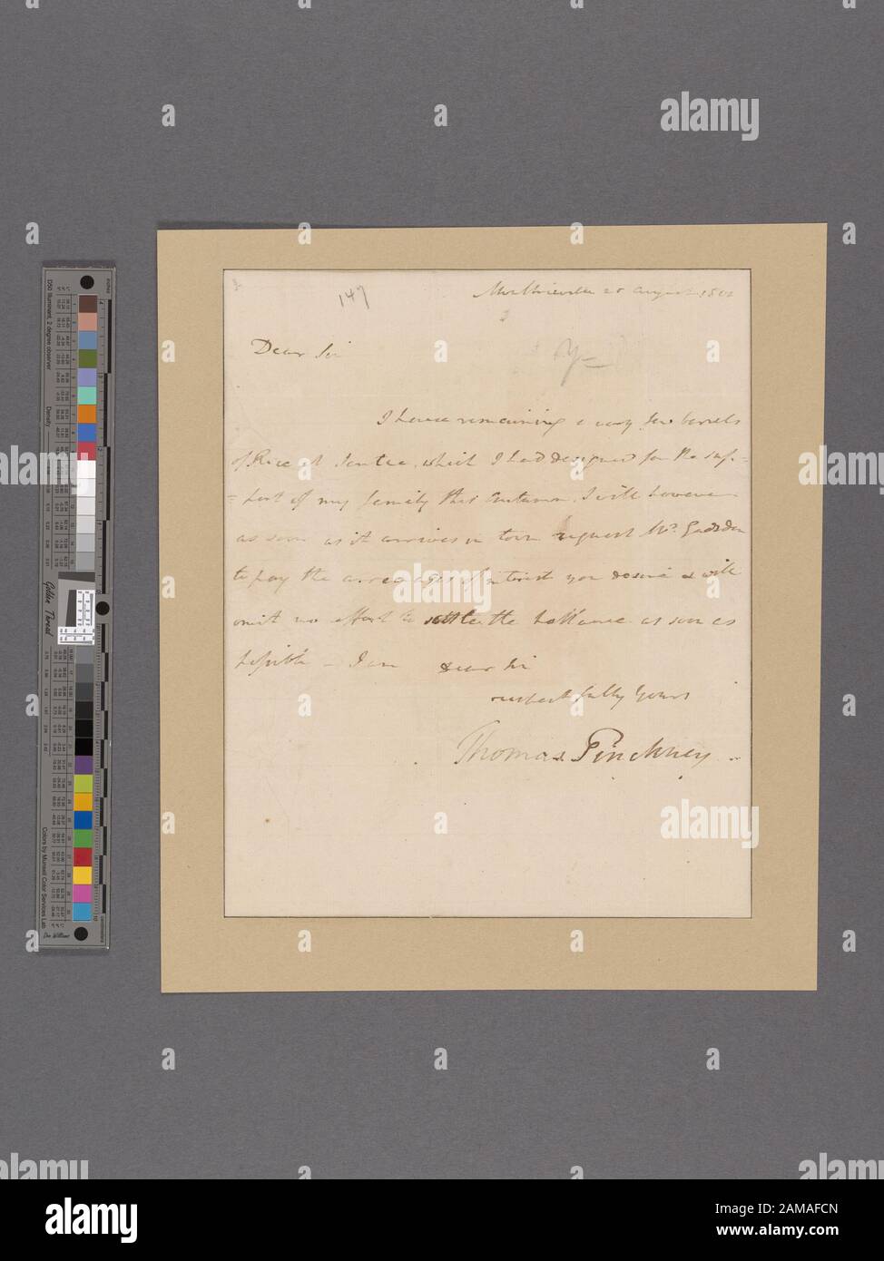 Letterarchive hi-res stock photography and images - Alamy