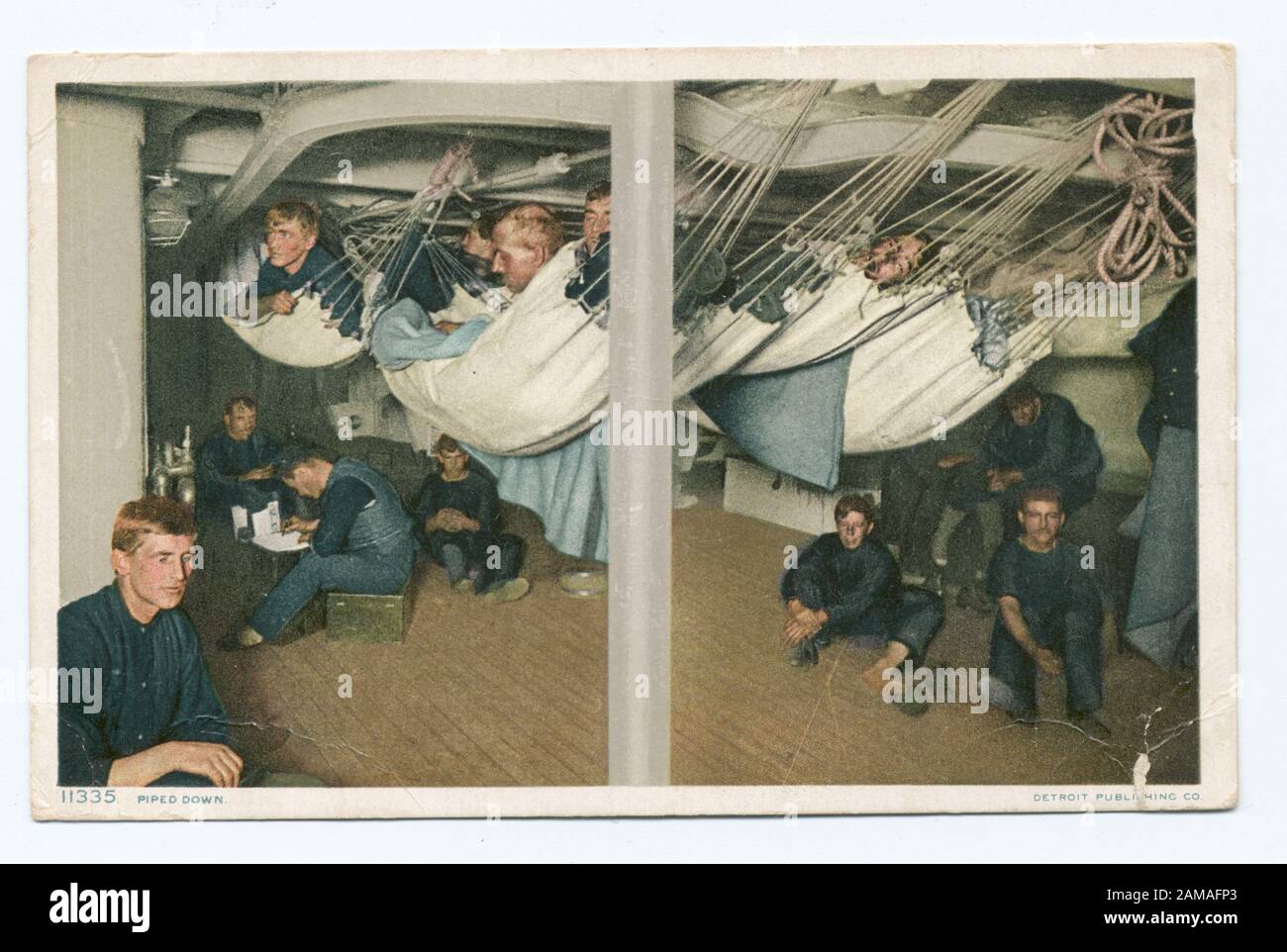 Vintage postcard postcards back backs hi-res stock photography and ...