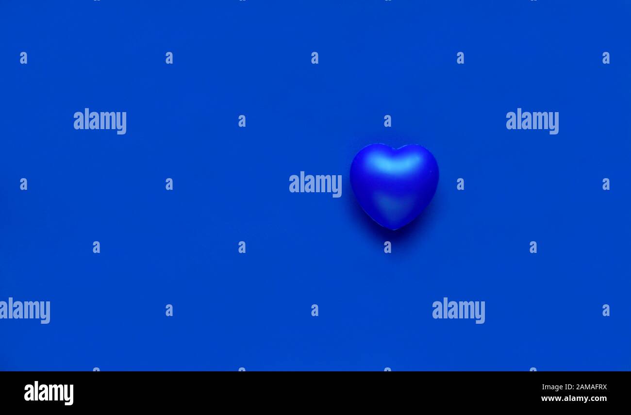blue heart, health care, love and family insurance concept, world heart ...
