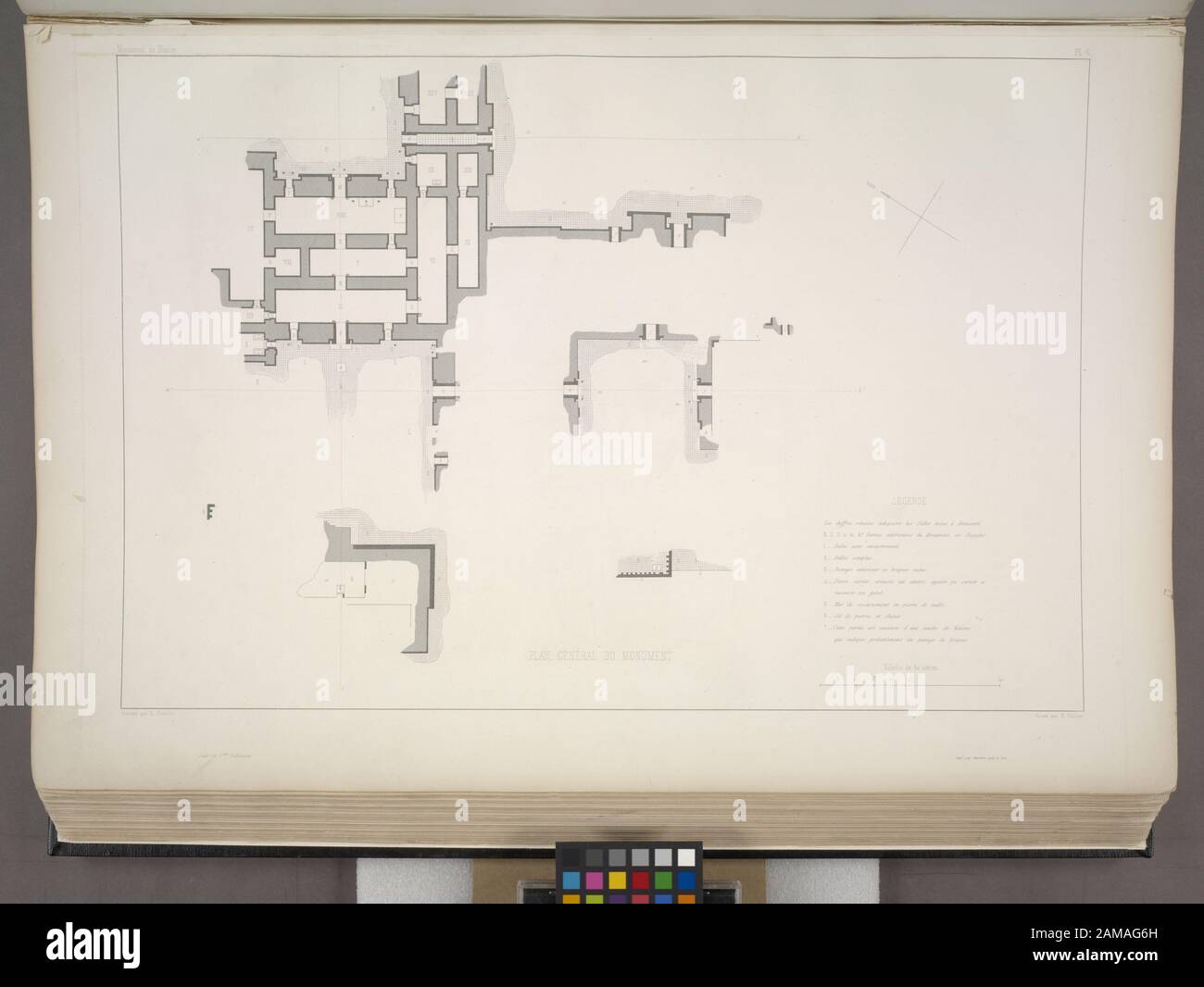 Plan général du monument Contents: t. 1-2. Architecture et sculpture ...