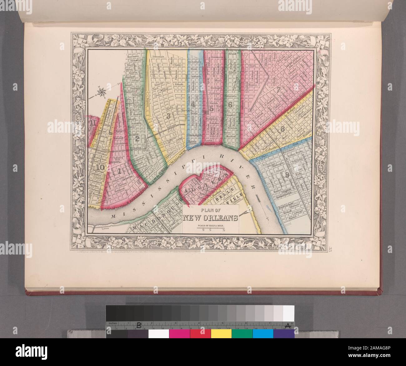 Plan of New Orleans Includes extra numbered maps.; Plan of New Orleans ...