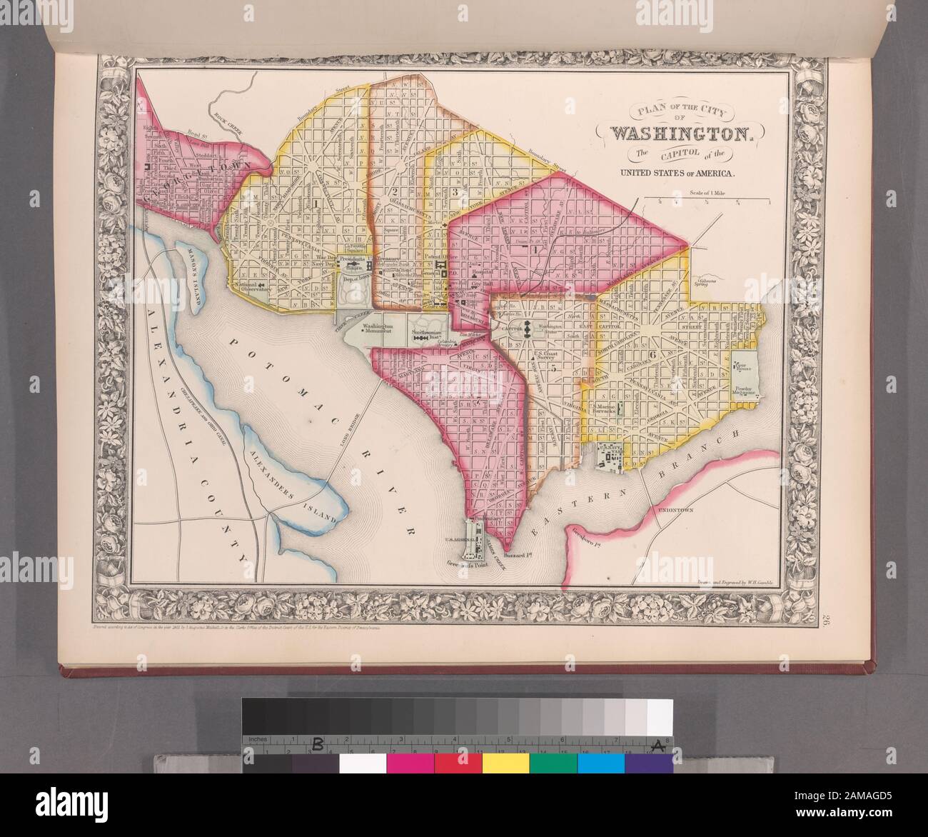 Plan of the City of Washington The capitol of the United States of ...
