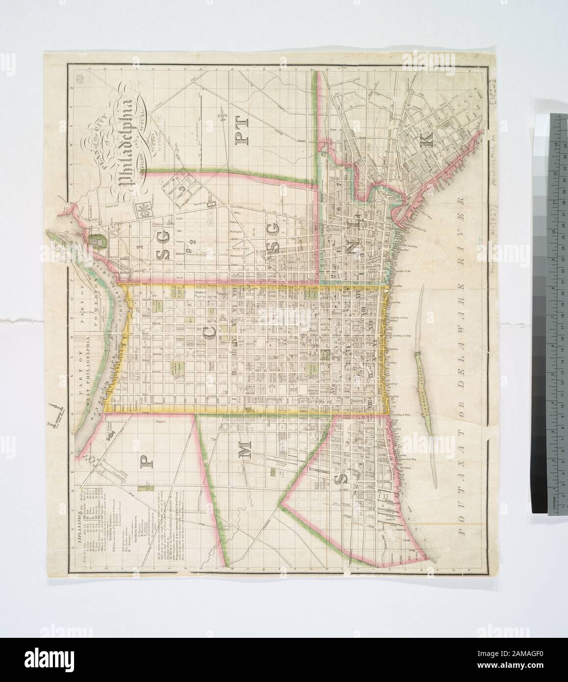 Plan of the city of Philadelphia Index to numbered items is in ...