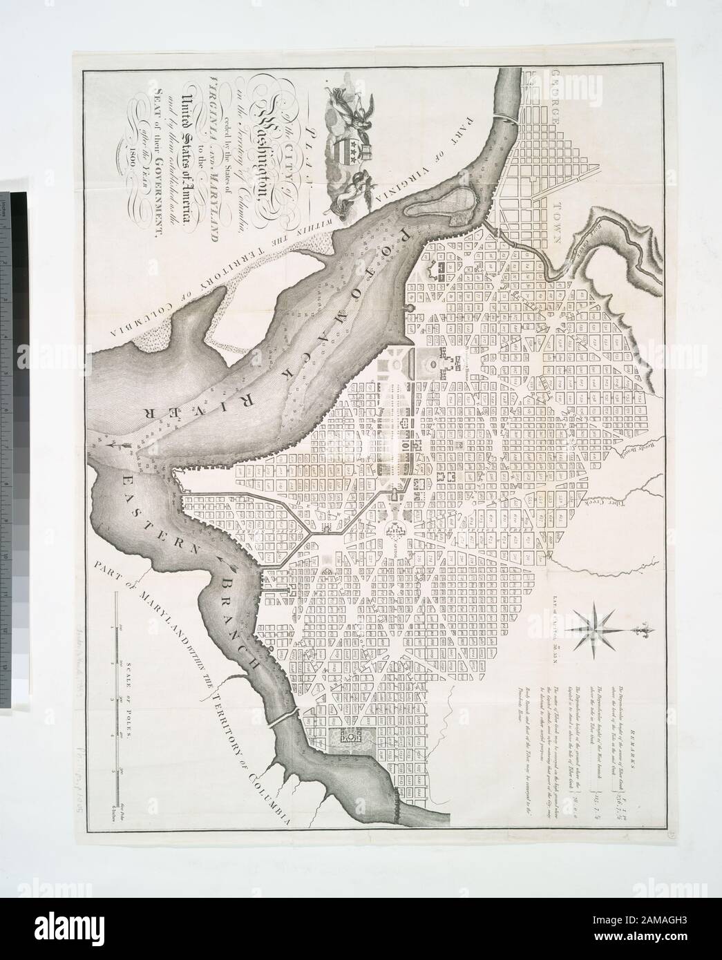 Washington d c city planning map hi-res stock photography and images ...