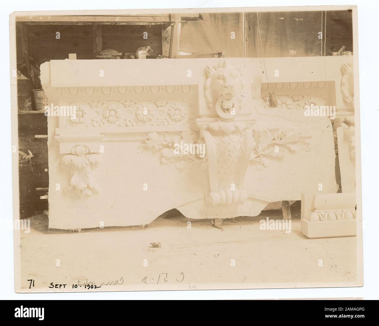 Plaster volute hi-res stock photography and images - Alamy